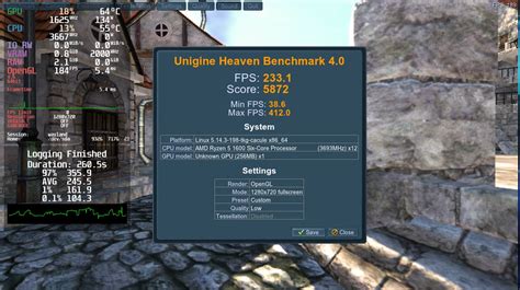 Vulkan OpenGL Benchmarks With Basemark And Unigine RADV Zen And TKG Kernels Form Chaotic AUR