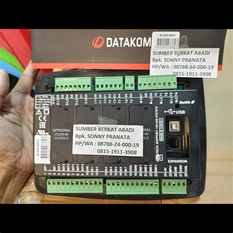 Jual Datakom D 500 Mk3 Generator Controller D500mk3 D 500 Mk3 D 500 Mk3 D500 Mk3 Genuine