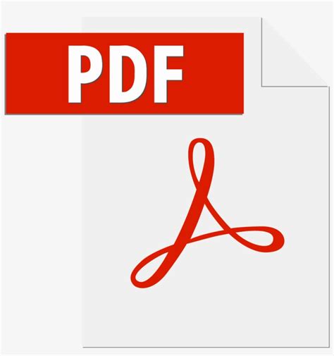 Adobe Pdf File Icon Logo Vector Pdf File Icon Vector Transparent PNG