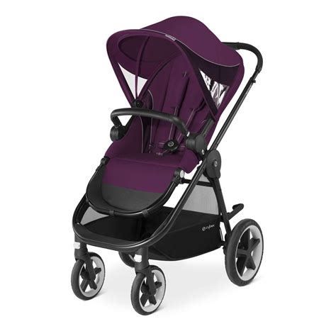 Прогулочная коляска Cybex Balios M Темно-красная цвет фиолетовый ...