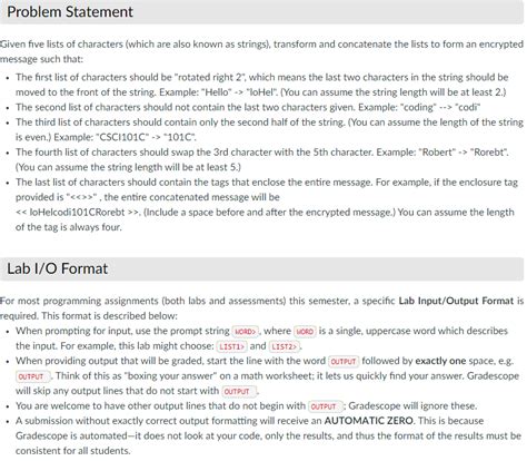 Answered Given Five Lists Of Characters Which Bartleby