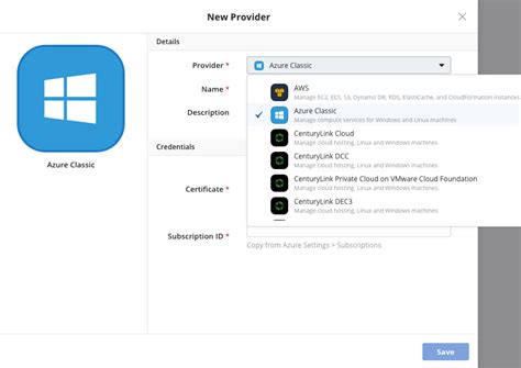 Using Classic Azure Cloud Application Manager