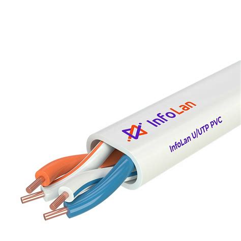 Внутренний медный интернет кабель витая пара U Utp Cat 5e Zh нг а Hf 2x2x0 52 305 чистая