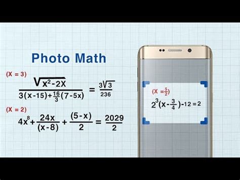 How To Solve Math Problems By Taking A Photo Solver Apps