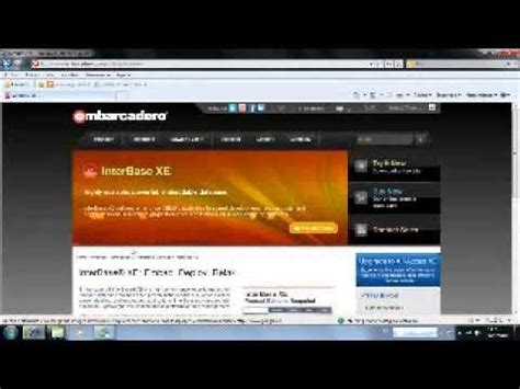 COMO INSTALAR INTERBASE YouTube