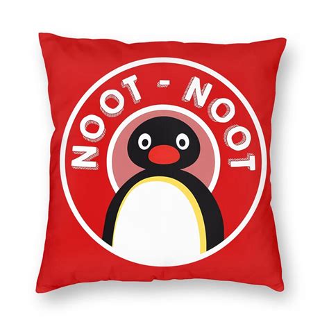 ปลอกหมอนอง พมพลาย Pingu Hug สาหรบตกแตงบาน Shopee Thailand
