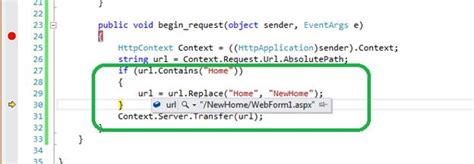 Few Important Uses Of HttpModule Part