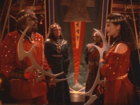 Star Trek Deep Space Nine Worf And Dax Wedding