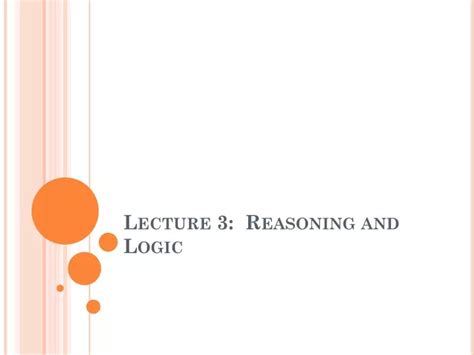 ppt understanding logic and reasoning in philosophy powerpoint