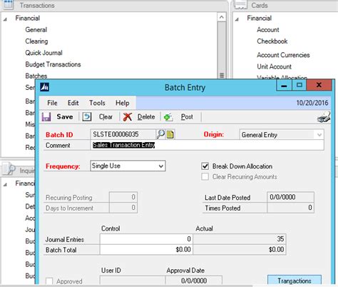 Understanding Microsoft Dynamics Gp Batch Recovery