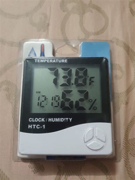 Temperature Humidity Clock Health Nutrition Health Monitors Weighing Scales On Carousell