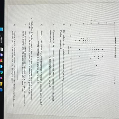 Solved I Do You Believe The Correlation Is Low Moderate Chegg