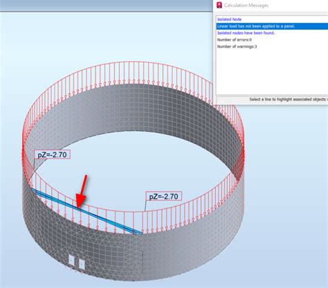 Message Linear Load Has Not Been Applied To Panel Autodesk Community