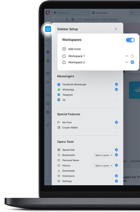 Workspaces Tidy Your Browser With Opera Opera Browser