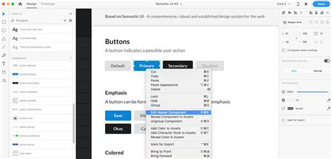 Free Semantic UI Kit For XD XDGuru Com