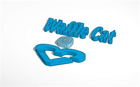 3d Design The Majestic Waffle Cat Tinkercad
