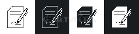 Signature File Icon Stock Illustration Illustration Of Editable 341335534 Signature File Icon Stock Illustration Illustration Of Editable 341335534