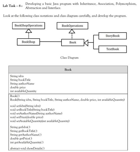 solved lab task 8 developing a basic java program with