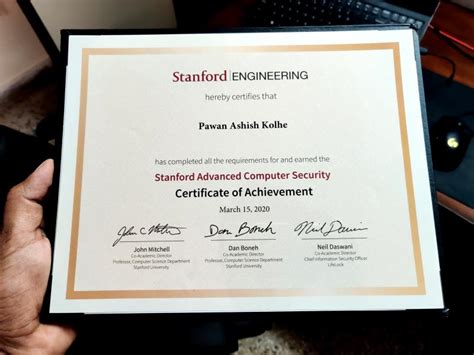 Cybersecurity Certificate Technology Personaldevelopment Pawan Kolhe 28 Comments
