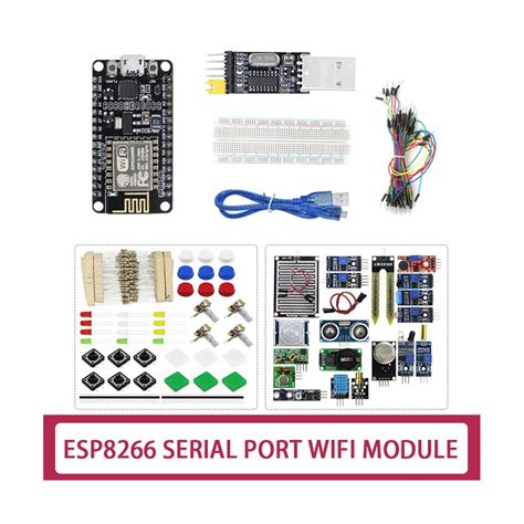 Esp 12e Esp8266 Макетная плата Cp2102 датчики 16x купить с доставкой по выгодным ценам в