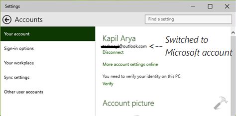 TIP Enable Or Disable Syncing Settings In Windows