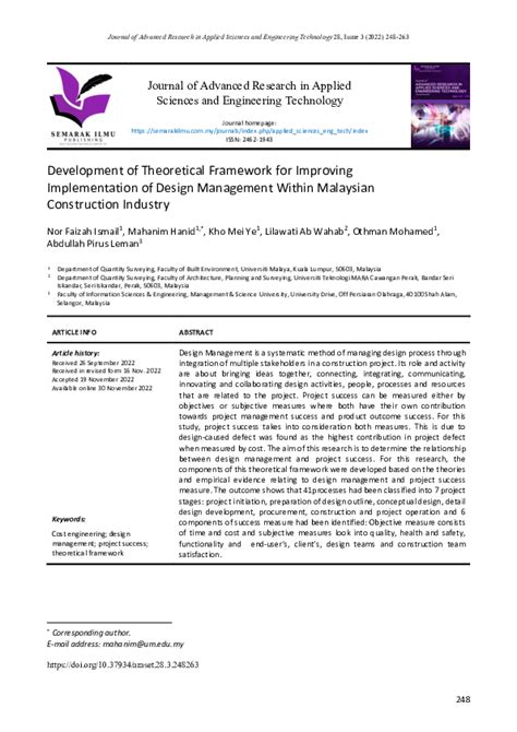 Pdf Development Of Theoretical Framework For Improving Implementation