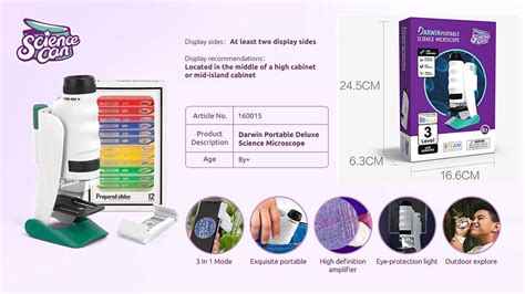 Science Can Darwin Portable Science Microscope Shopee Philippines
