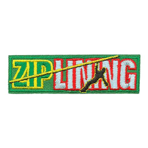 Zip Lining Patch • Advantage Emblem And Screen Printing