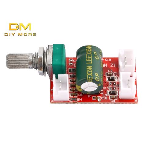 DIYMORE Dc 8 24V Tpa3110D2 Mono Digital Amplifier Board Module 1 30W Audio Stereo Shopee