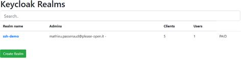 Keycloak SSH Connection With OAuth2 JANUA