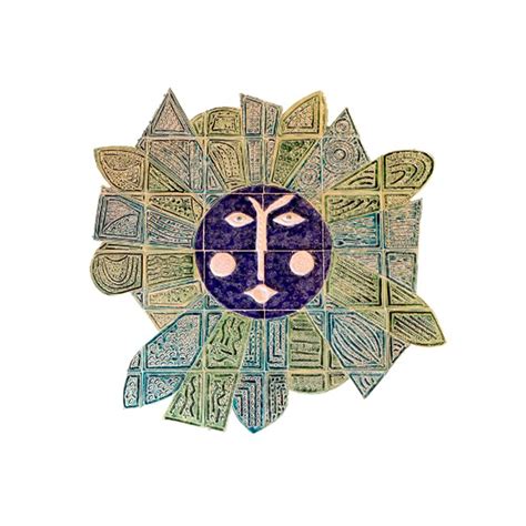 Large Ceramic Fresco Julien Capron Maison PÉlican