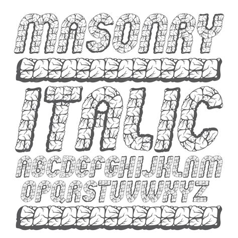 벡터 골동품 대문자 영어 알파벳 문자 컬렉션입니다 굵은 기울임꼴 둥근 글꼴 A에서 Z까지의 스크립트는 아트 포스터 디자인에