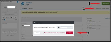 Agent Adding A Number To The Dnc List