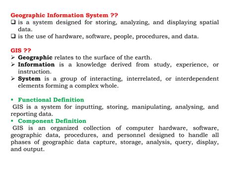Fundamentals Of Gis Pdf