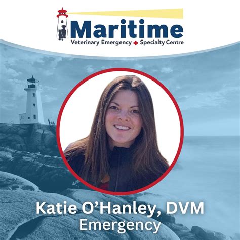 We Are Thrilled To Welcome Dr Katie Ohanley To Maritime Veterinary