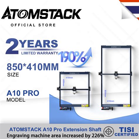 Atomstack A10 Proa5 M50 Proa20 Proa30 Pro เลเซอร์แกะสลักเครื่องทําเครื่องหมาย Space แกะสลัก