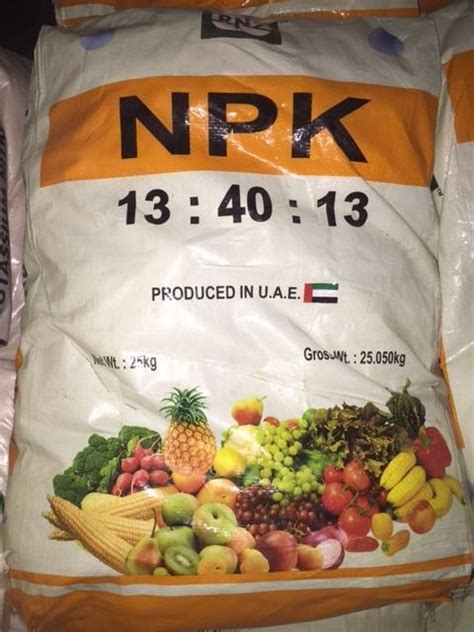 Grosure Npk 13 40 13 Fertilizers Pack Type Packet Packaging Size 25kg Id 2111825973