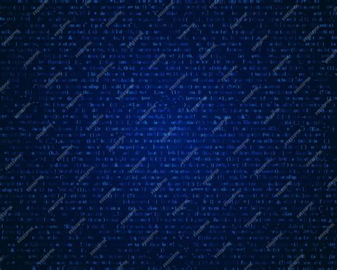 Premium Vector Programming Code Background