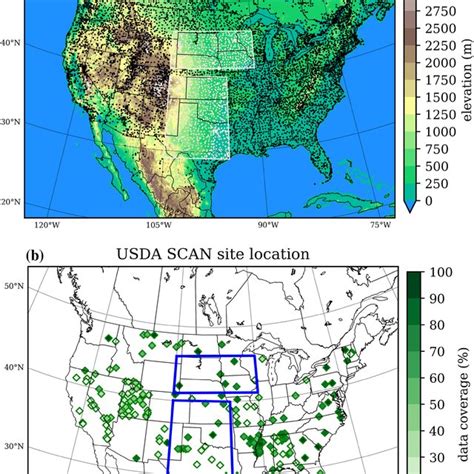 A Wrf Model Domain 5440 Km × 4064 Km At 4 Km Grid Spacing Showing