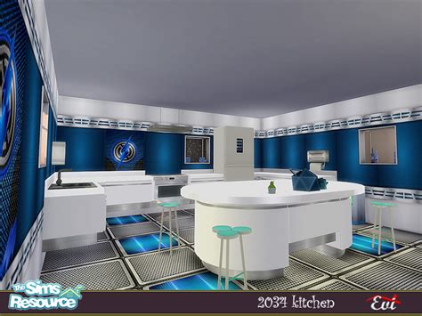 Кухня 2034 Kitchen Симс 4
