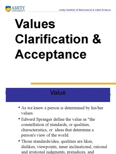 Module 2 And 5 Value Clarification Pdf Courage Attitude Psychology