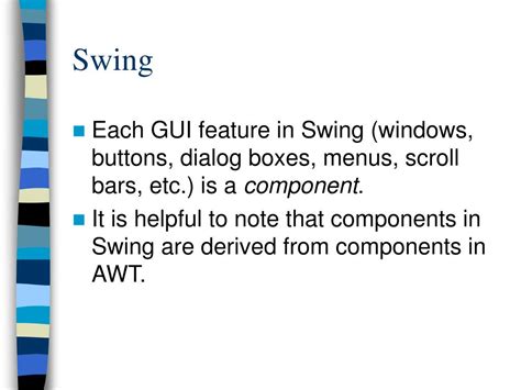 ppt java gui powerpoint presentation free download id 4003947