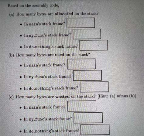 Solved 8 Points Consider The C And Corresponding Nssembly