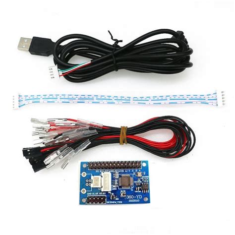 arcade zero delay usb board joystick encoder pcb sanwa game stick