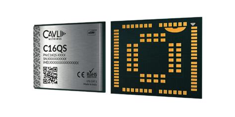 Sub 5 Cavli C16qs Cat1 Bis Cellular Iot Module Features Qualcomm Qcx216 Modem Cnx Software