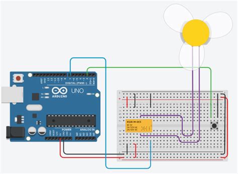 Inversione di polarità tramite pulsante Tinkercad Arduino Facile