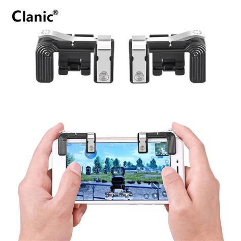 2pcs Phone Game Gamepad Pubg Trigger Game Handle For Pubg Mobile