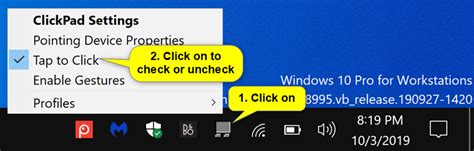 Enable Or Disable Touchpad Tapping And Tap To Click In Windows 10