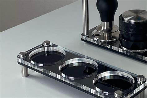 캡슐보관함·커피용품 아크릴 템퍼 거치대 탬핑 스테이션 탬퍼 레벨링툴 보관함 오늘의집 쇼핑