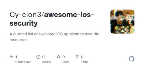 Awesome List Of Ios Application Security And Penetration Testing R